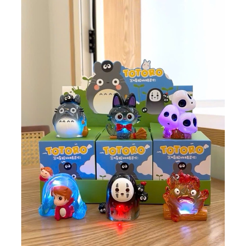 Random Ghibli Totoro Spirited Away Model Box (character model with ...