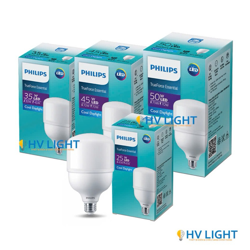 Philips Led bulb cylindrical 22W, 25W, 35W, 45W, 50W E27 - Energy ...