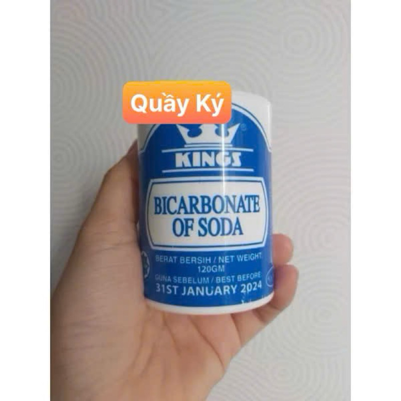 BAKING SODA KINGS 100G - BICARBONATE OF SODA - NATRIUM BIKARBONAT ...