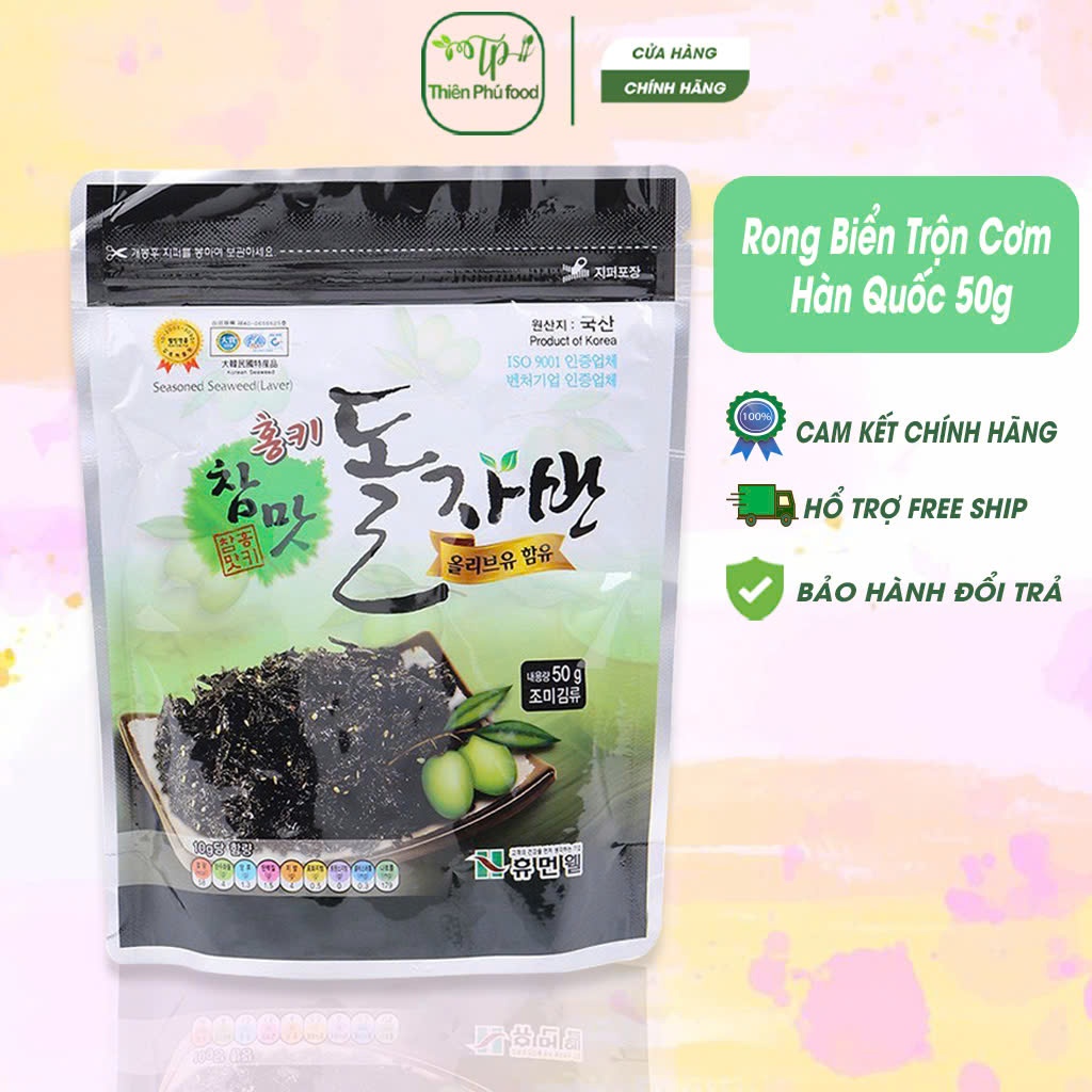 Seaweed Mixed with Korean Rice Traditional Flavor 50g | Shopee Singapore