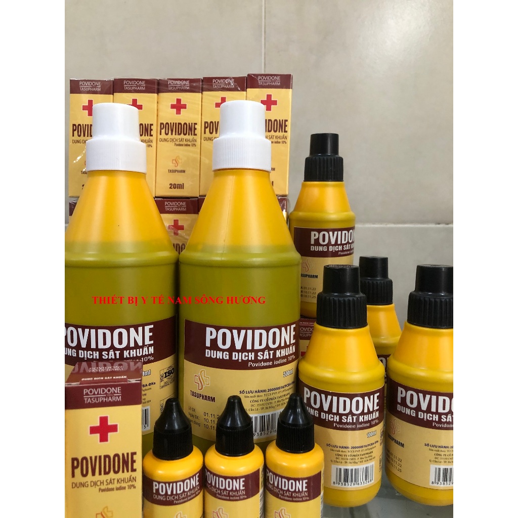 Povidone 10% Skin Antiseptic Solution 100ml Bottle, Antiseptic solution ...