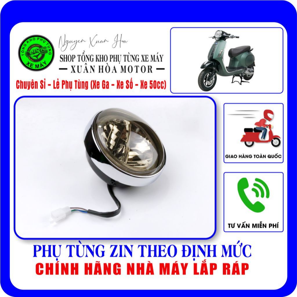 Led headlights/ Vespa 50cc Led headlights/ Vespa Nioshima/ Vespa Nio ...