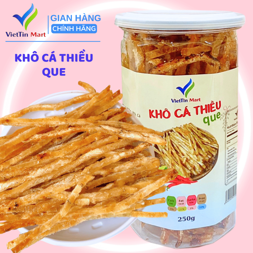 VIETTIN MART Dried Lychee Fish Sticks 250GR | Shopee Singapore