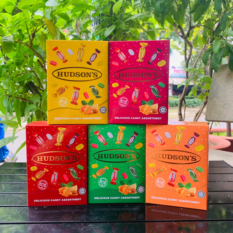 Hudson's Eumenthol Drops Mixed Paper Box Candy - Since 1899 (Date 1. ...