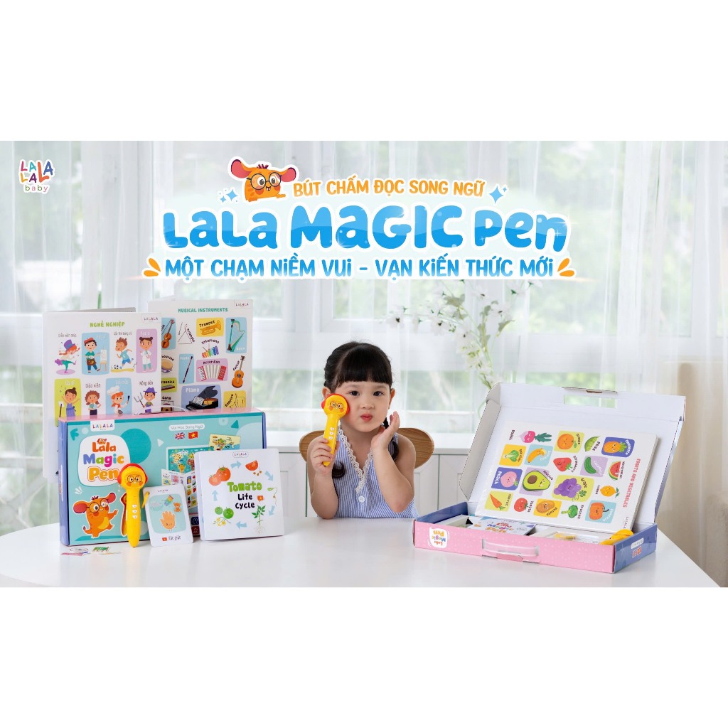 LALA MAGIC PEN - A touch of joy, thousands of new knowledge! | Shopee ...
