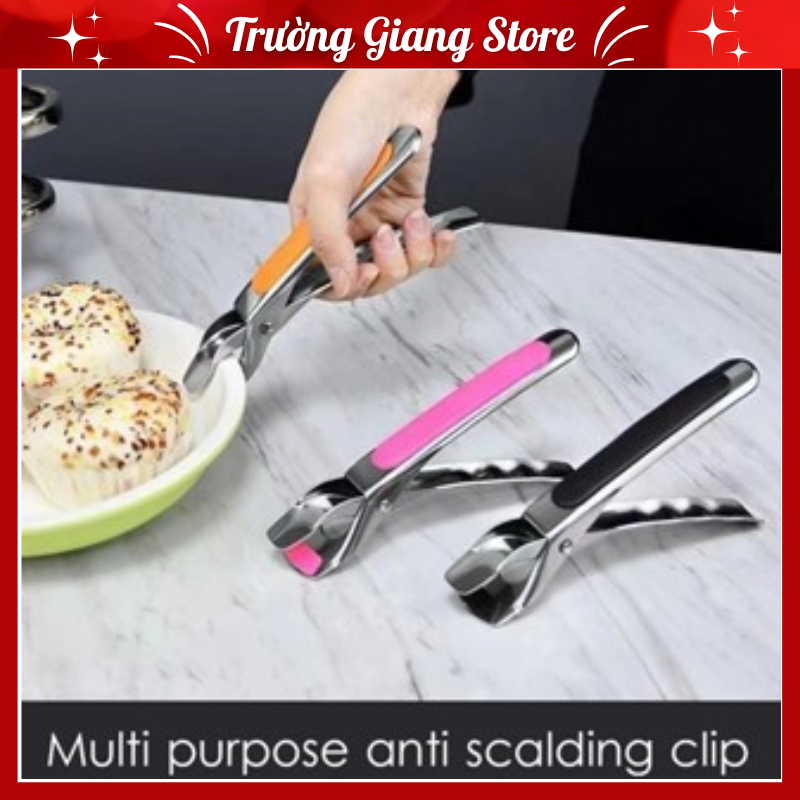 High Quality Stainless Steel Hot Tongs Anti-Hot Hands When Carrying ...