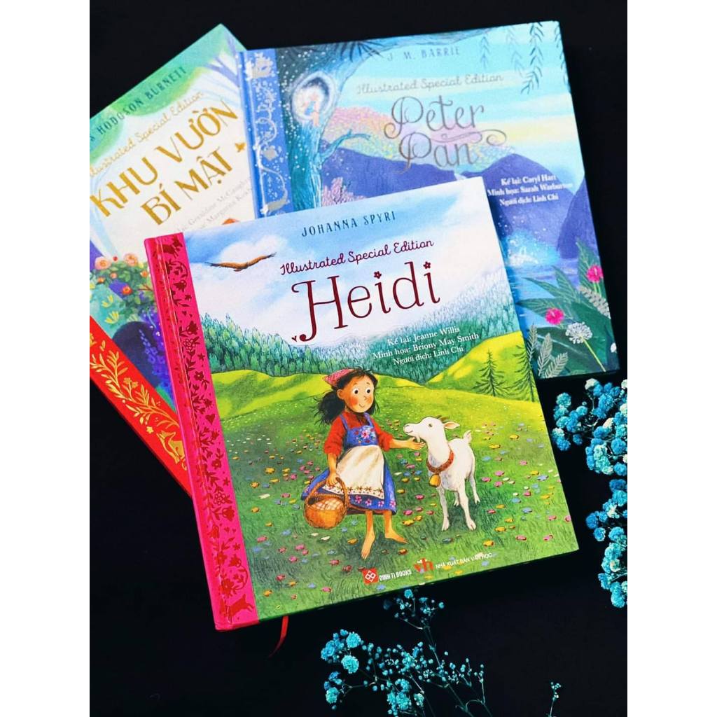 Illustrated Special Edition Book - SECRET GARDEN - HEIDI - PETER PAN ...