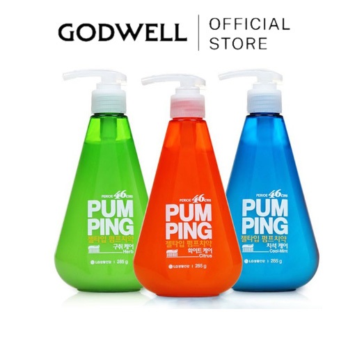 Korean PERIO PUMPING Toothpaste 285g | Shopee Singapore