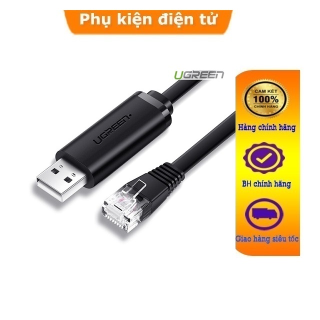 Genuine USB to RJ45 FTDI Console programming cable Ugreen 50773 ...