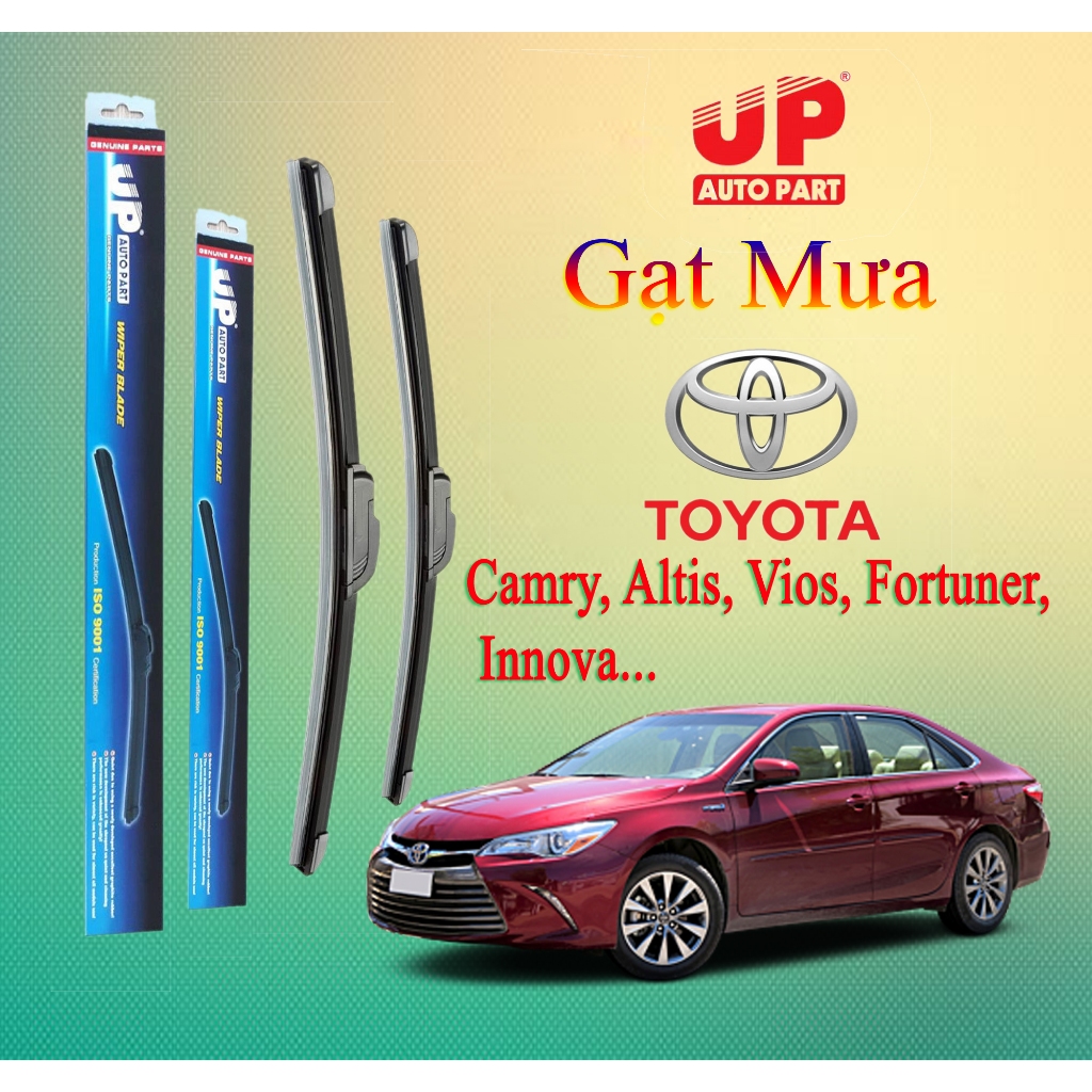 Car wipers for TOYOTA Camry, Altis, Vios, Fortuner, Innova, PRADO ...