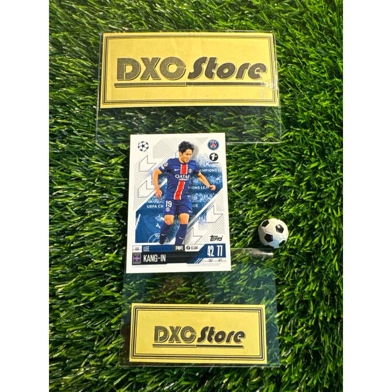 [ GENUINE ] - 1ST EDITION - TOPPS MATCH ATTAX 2025 - LEE KANG IN (PSG ...