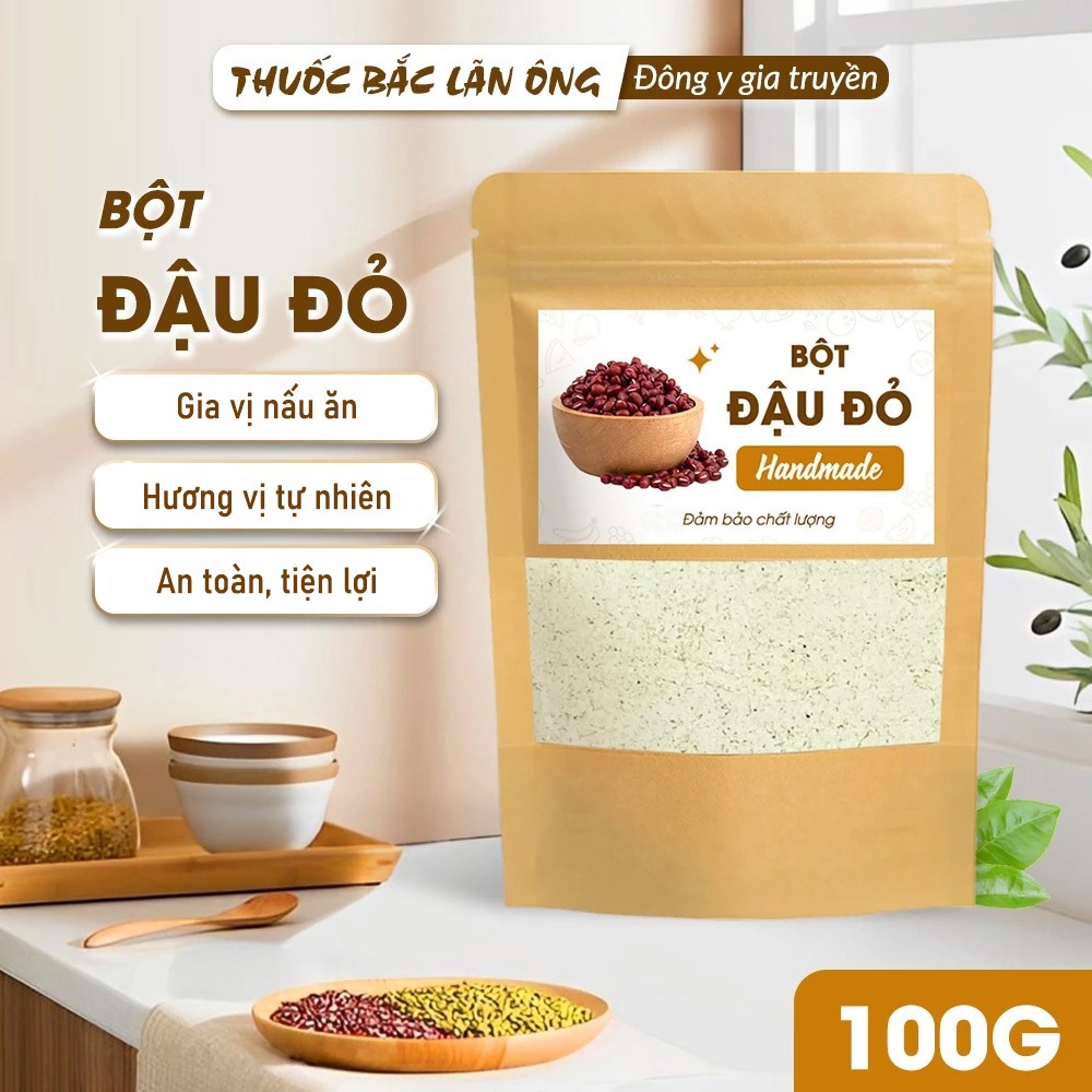 Red Bean Powder 100g, fragrant roasted, finely ground, facial powder to ...