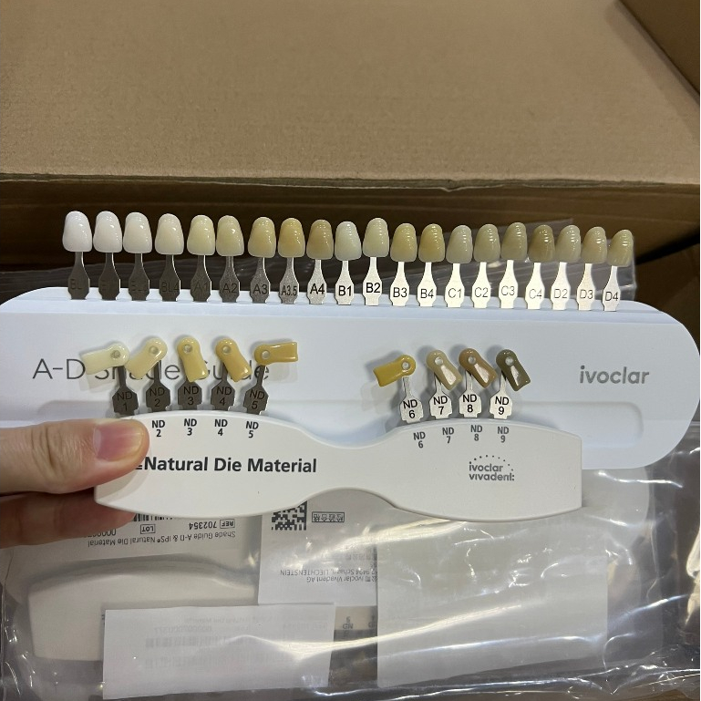 Natural Die Material pulp color comparison chart/ Natural Die Shade ...