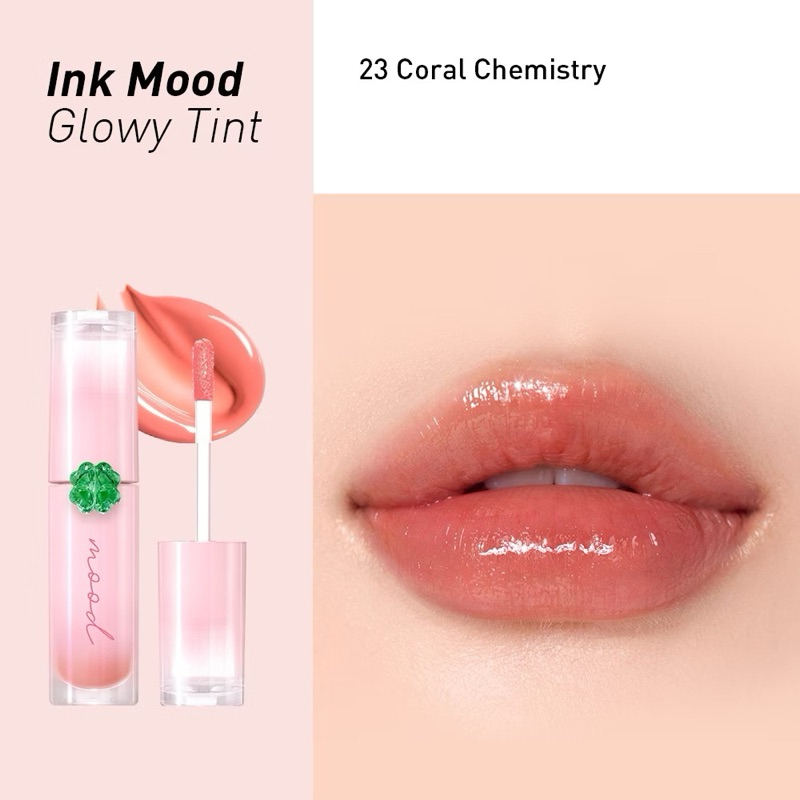 Pass lipstick PERIPERA Ink Mood Glowy Tint color 23 Bright Color Lip ...