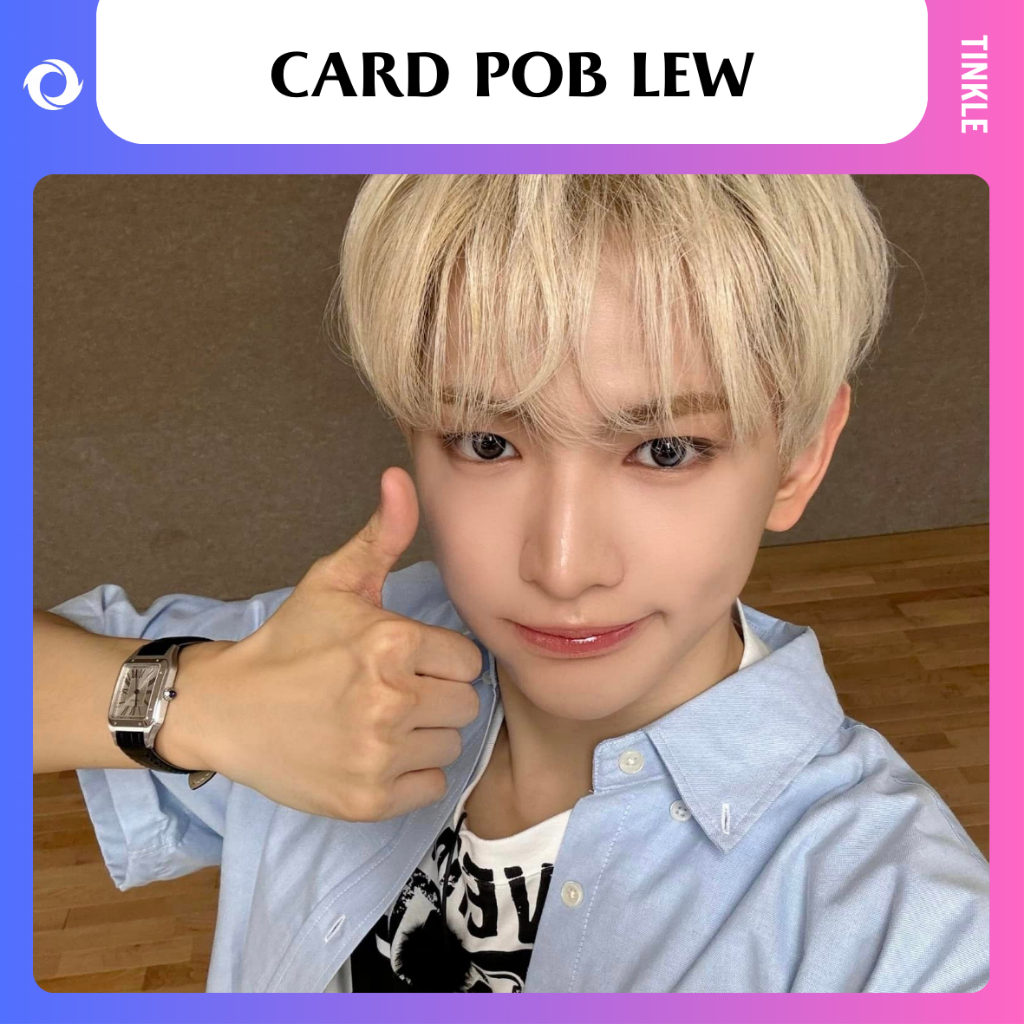 Official Tempest group LEW Pob Card (genuine KPOP idol rounded corner ...