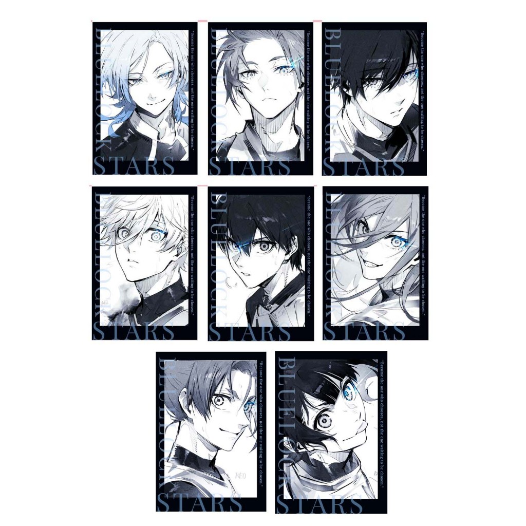 BlueLock Stars Collection of Itoshi Rin Itoshi Sae Michael Kaiser ...