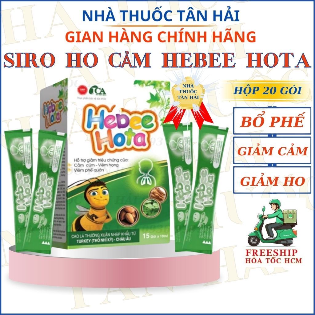 Hebee Hota Cough Syrup - Helps Reduce Symptoms of Sore Throat ...