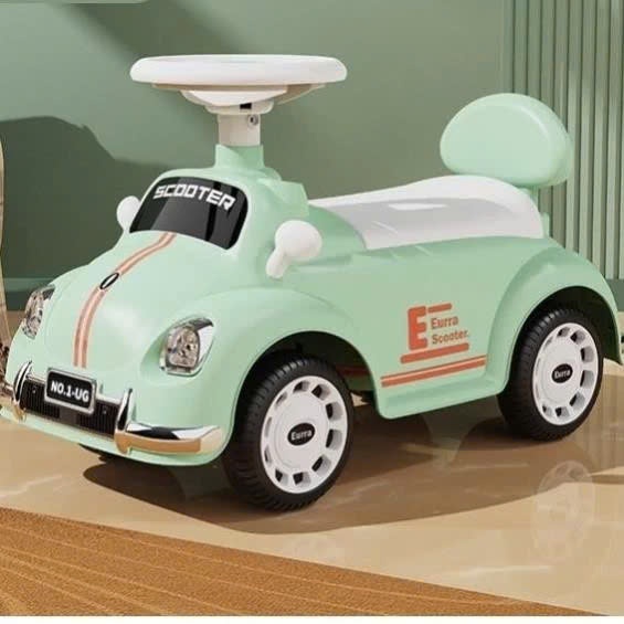 Mini Cooper antique car stand, pastel color with music and TP lights ...
