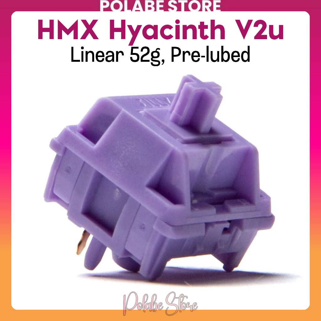 Hyacinth V2u V2 linear switch Sillyworks mechanical keyboard switch HMX KTT - Polabe Store ...
