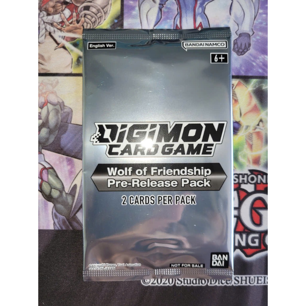 Digimon Cards - TCG - Dragon of Courage (ST15) and Wolf of Friendship (ST16) | Shopee Singapore