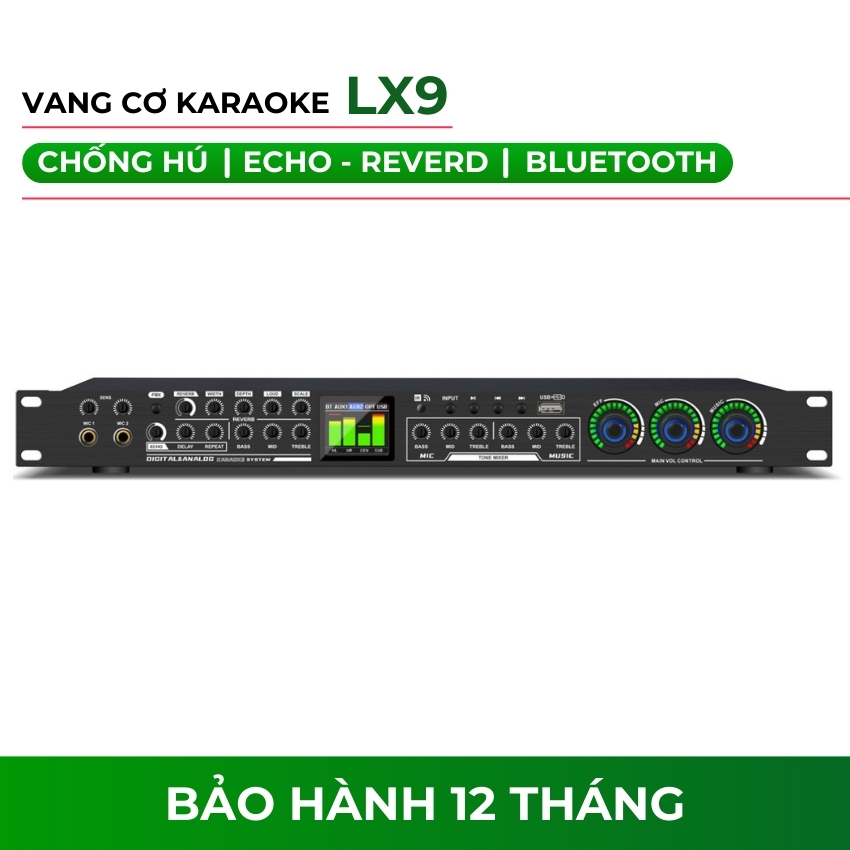 Lx9 Karaoke Mechanical Reverb Anti-Hissing, Bluetooth, DSP Chip ...