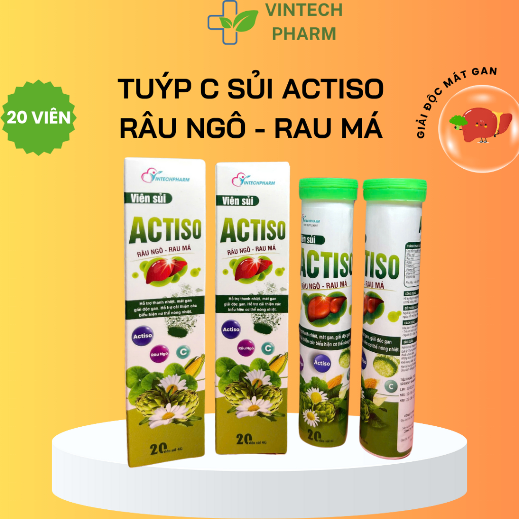 Artichoke Effervescent Tablets Corn Silk Pennywort Supports Heat ...