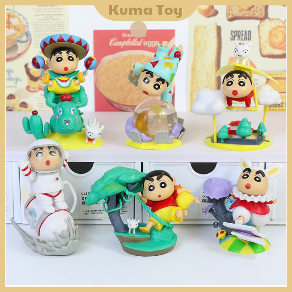 11cm tall Shin chan model Movie Scenes series - pencil boy shin ...