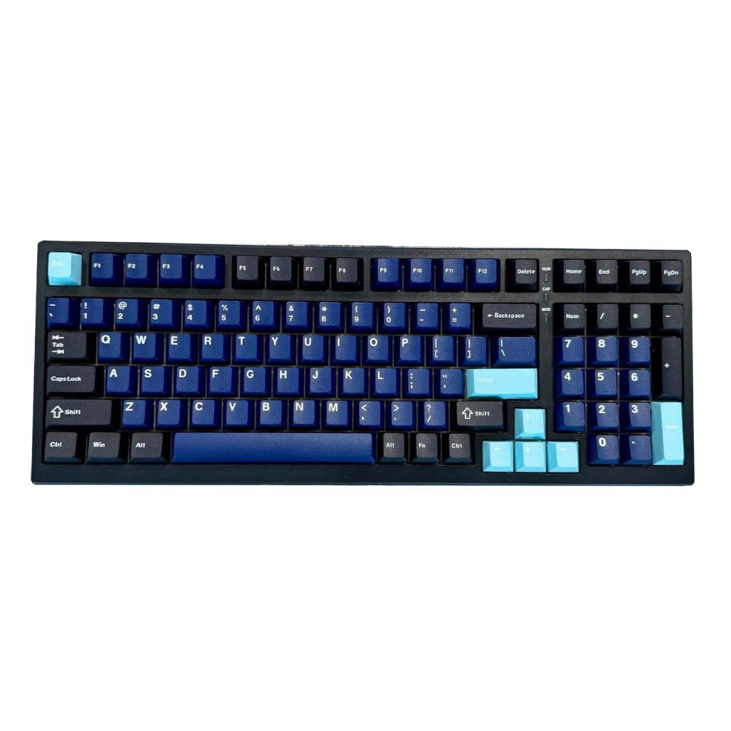 Doubleshot PBT Keycap Cherry profile layout 98 keys xinmeng x98 v2 ...