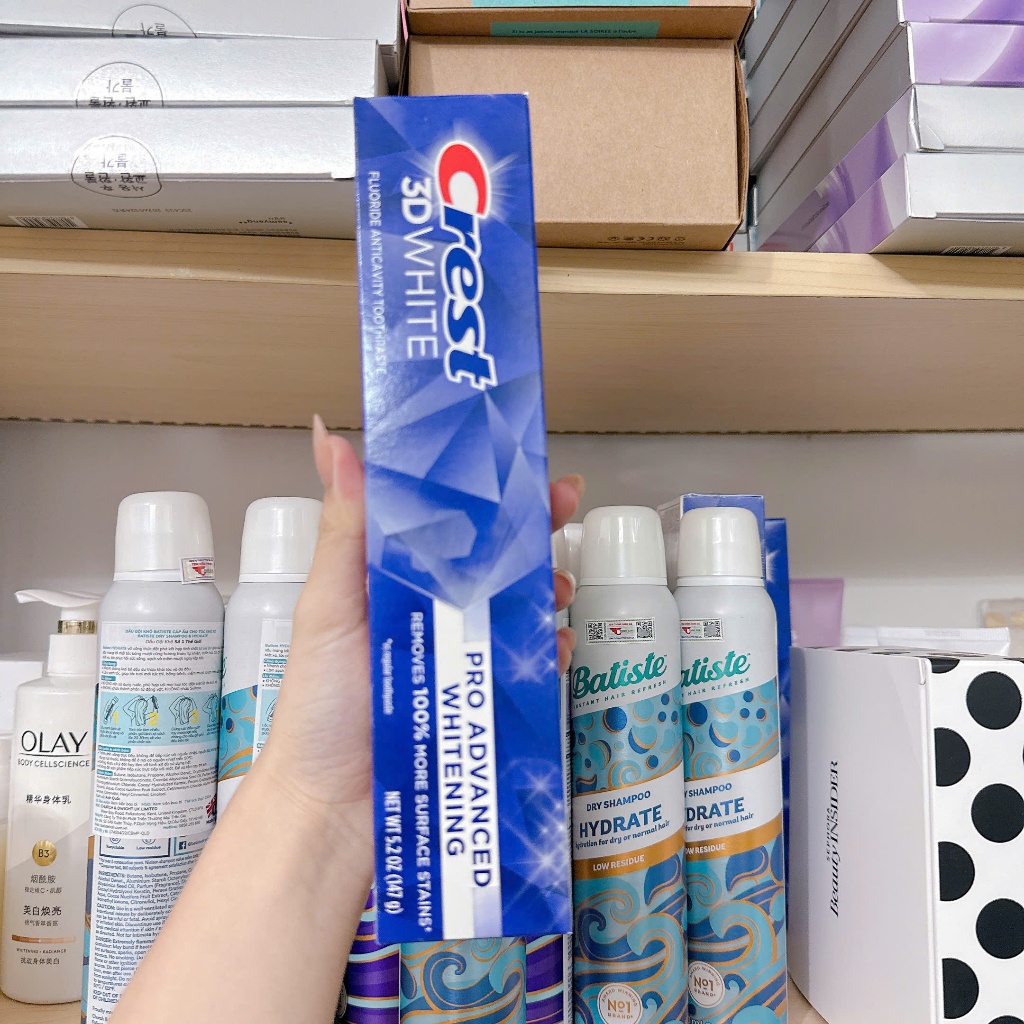 Crest 3D White Advanced Triple Whitening Toothpaste - 158g | Shopee ...