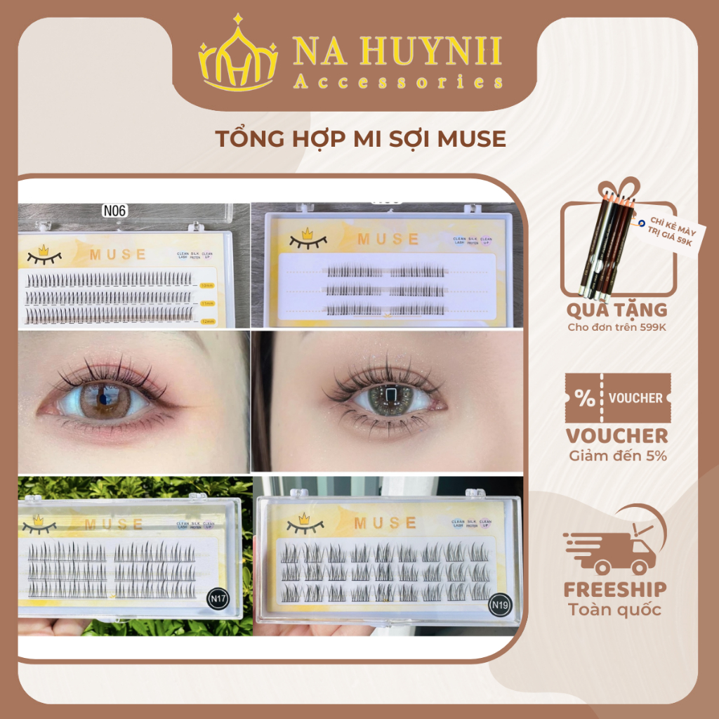 Muse Split Eyelashes, Lower Eyelashes, Fiber Split Eyelashes, Natural ...
