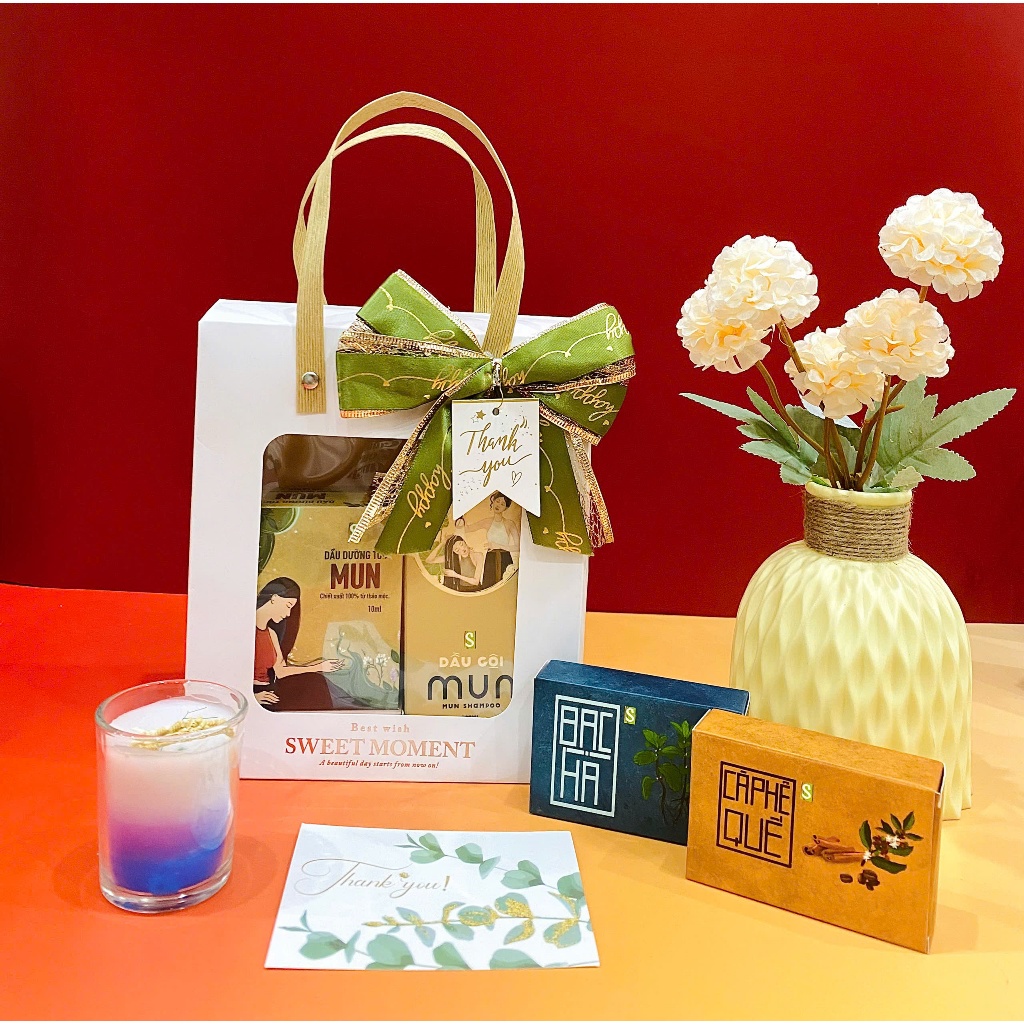 Teacher gift Set, luxurious, high-end gift, with thank you card ...