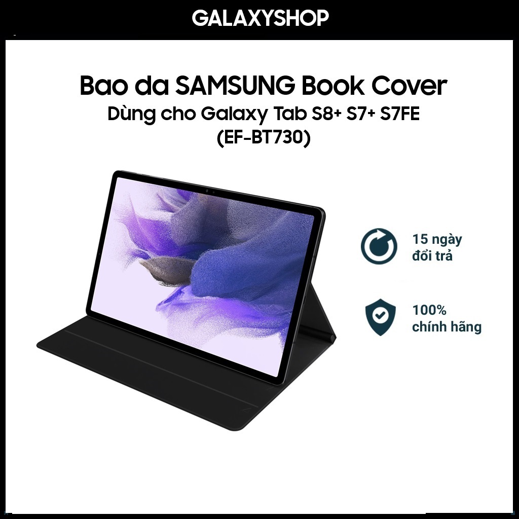 Samsung Galaxy Book Cover for Tab S8+ S7+ S7FE - Genuine product New ...