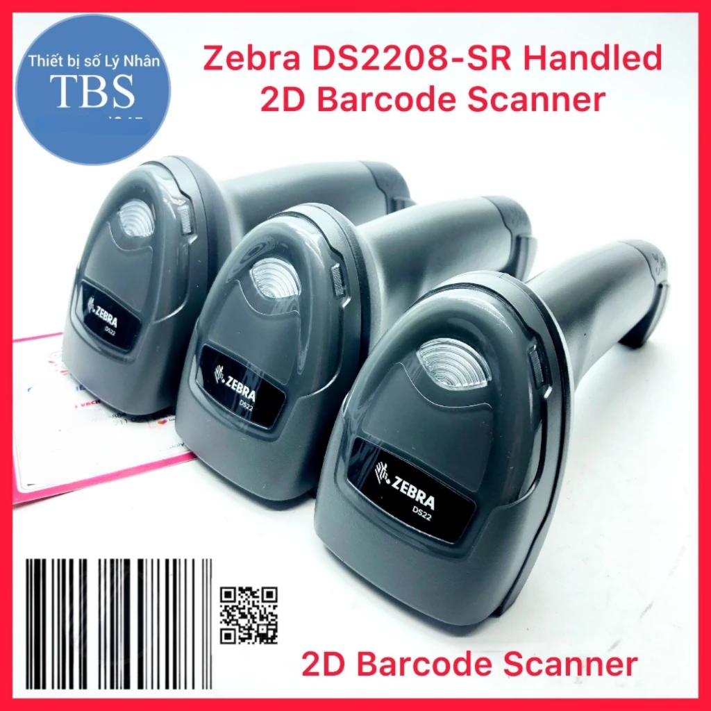 Zebra DS2208 2D Wired Barcode Scanner | Shopee Singapore