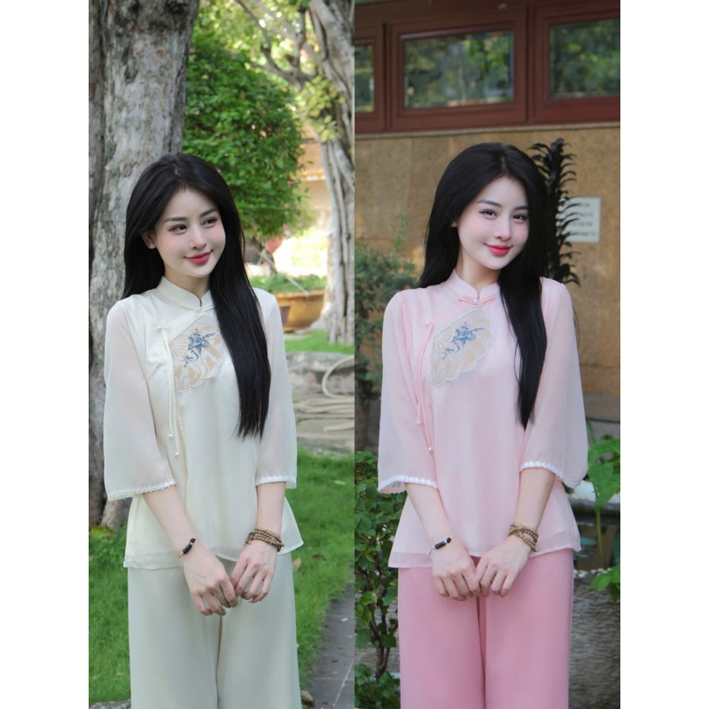 Dharma clothes for going to temples, blue clothes for going to temples ...