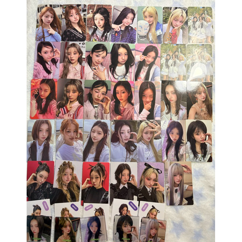 Photocard ILLIT card with rounded corners official card leader with ...