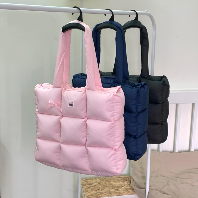 Large handmade cotton float tote bag in many colors (ib shop) | Shopee ...