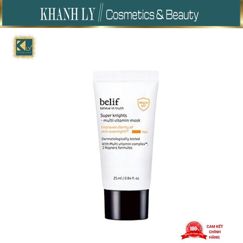 Belif Super Knight Multi Vitamin Mask 25ml | Shopee Singapore