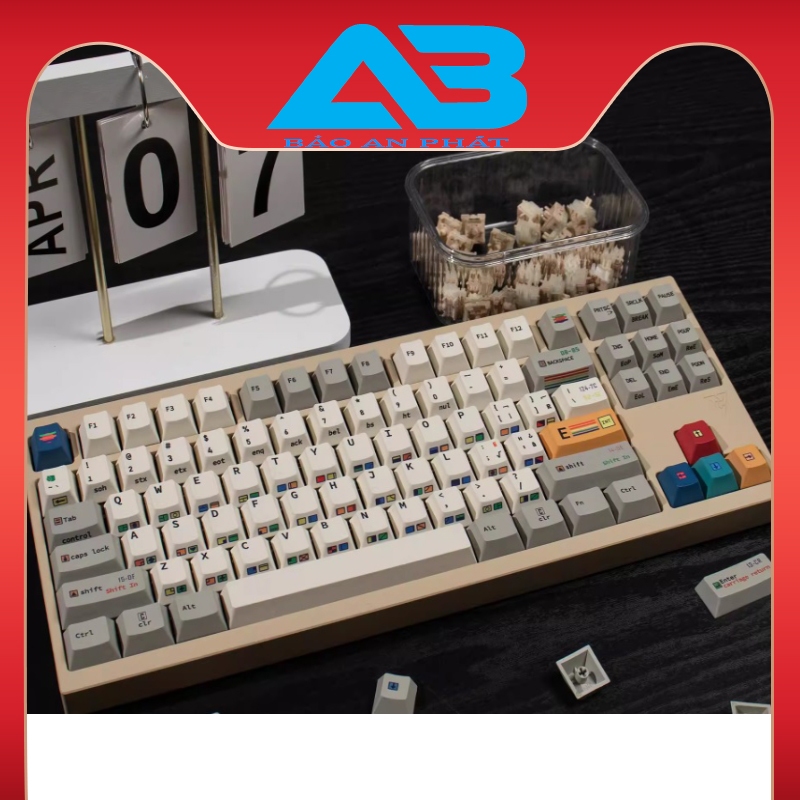Keycap Retro Two Side C64 Mintcaps - Retro Hello Cherry profile PBT ...