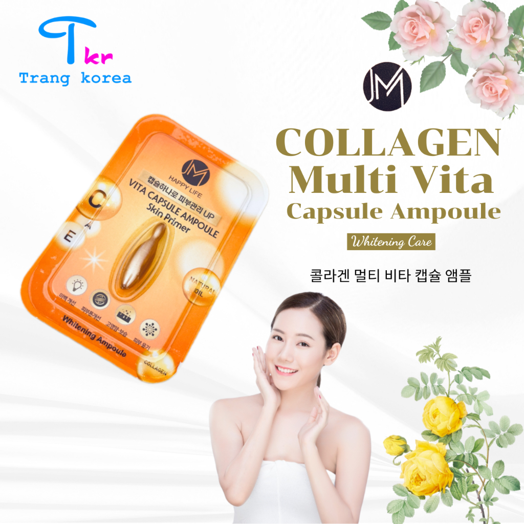 Blister of 1 Korean Multi Vita fresh collagen tablet | Shopee Singapore
