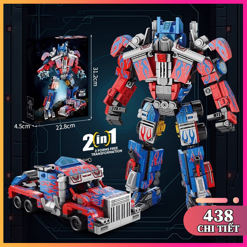 Lego ROBOT Transformer Optimus Prime, Bumblebee Autobot Transformation ...
