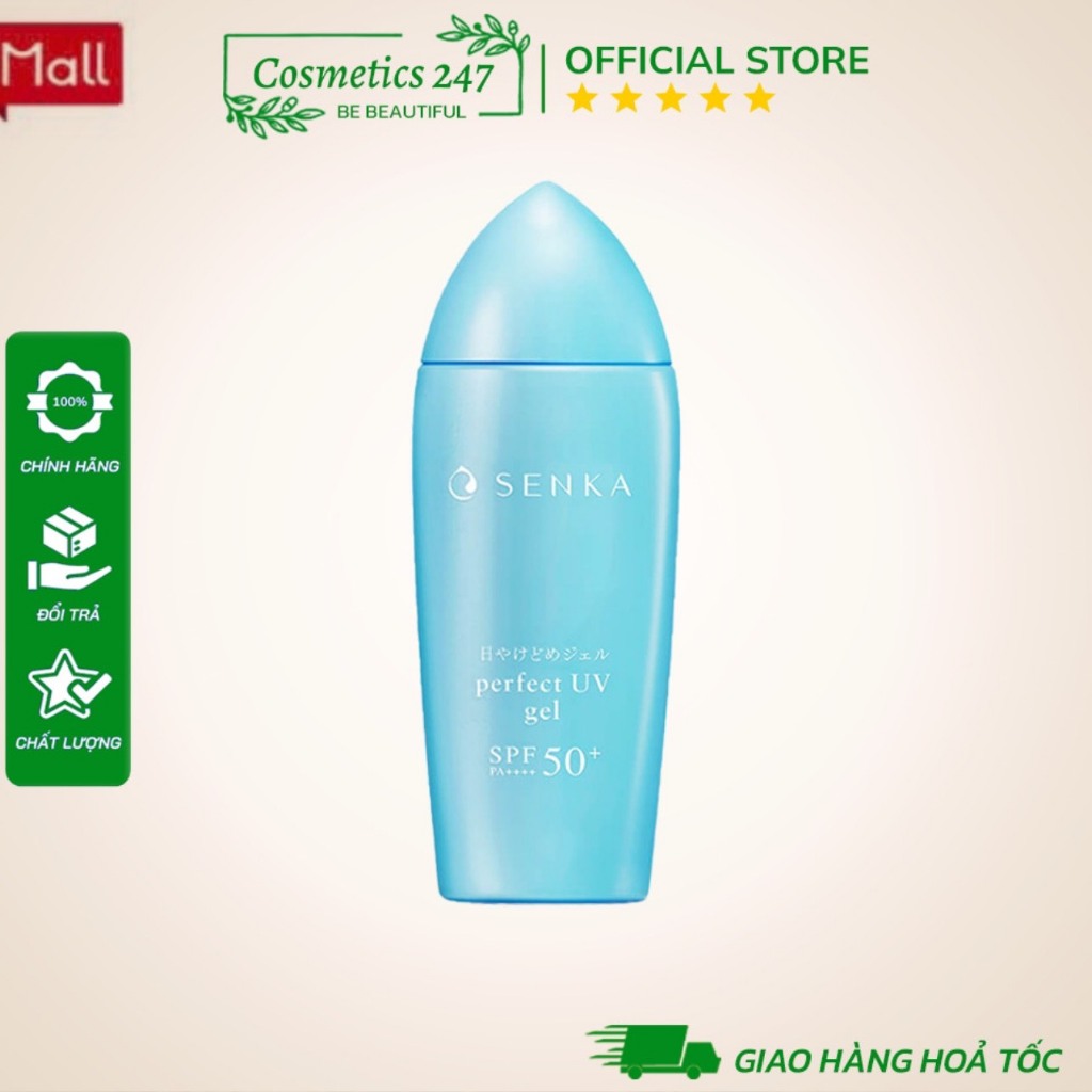 Senka Perfect UV Sunscreen Gel 80ml | Shopee Singapore