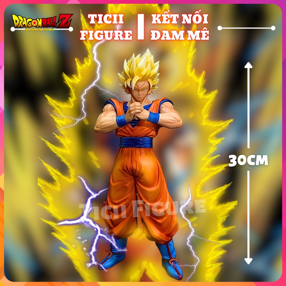 Super beautiful new 2024 Goku Super Saiyan 2 SSJ2 30cm model - Dragon ...