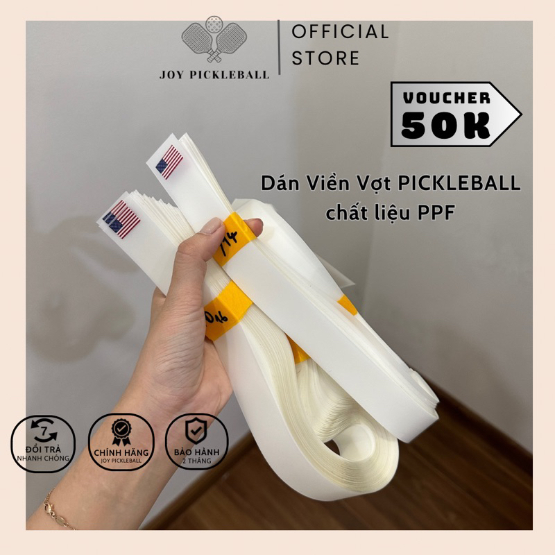 ️ Genuine imported PPF sticker for Full Pickleball racket rim TYPE 1 ...