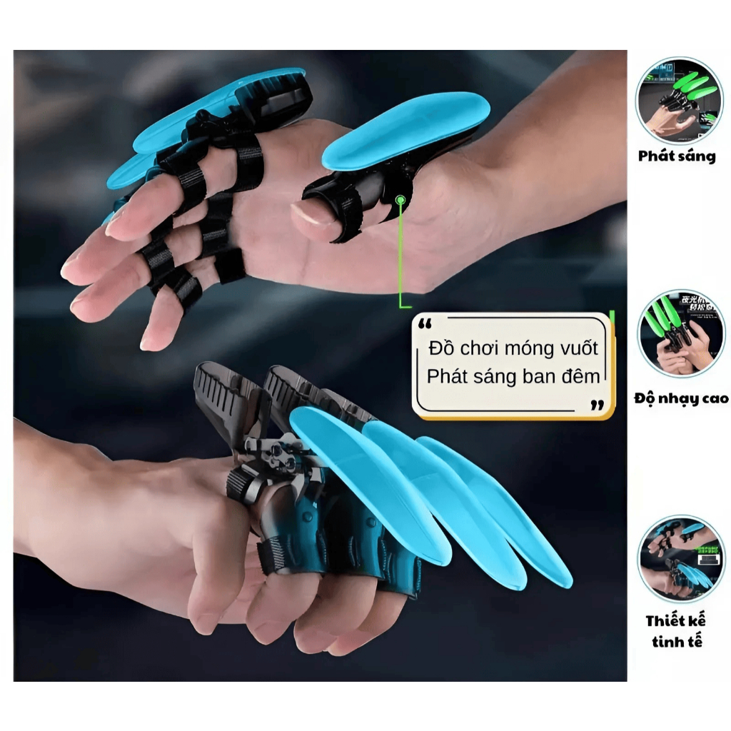 Toy Glowing robot clawPiece for children, Mechanical prosthetic ...