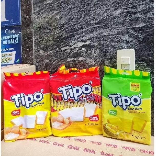 Tipo Egg Cake Original Flavor/Friendship Durian Bag 220g(22 packs ...