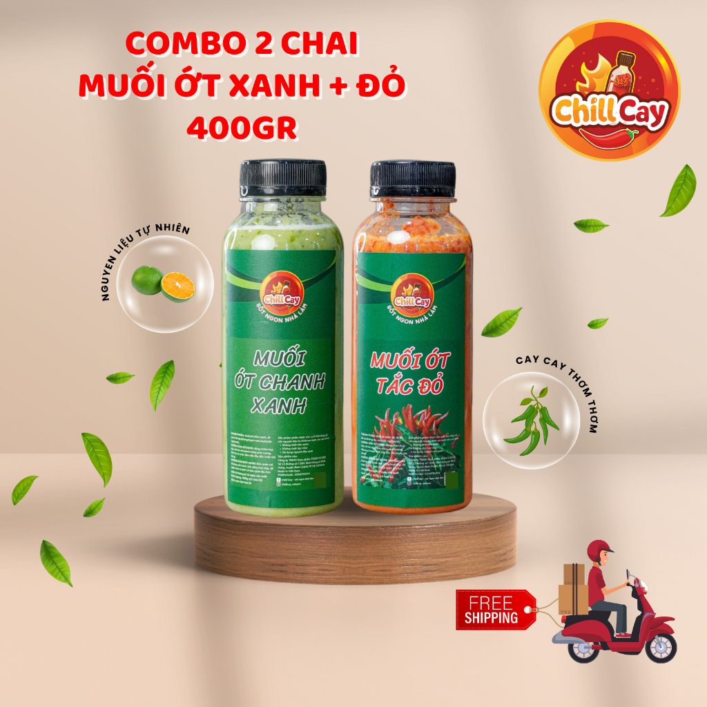 COMBO 2 bottles of Red chili salt + SPICY CHILL green chili salt ...