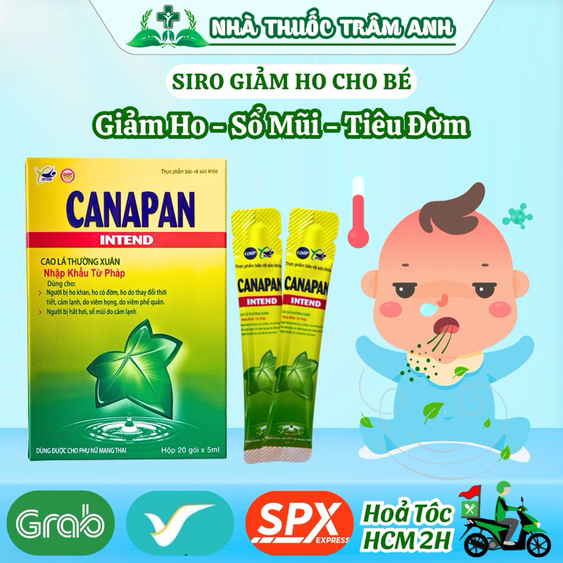 Canapan Intend Baby Cough Syrup - Cough Relief, Phlegm Relief, Runny ...