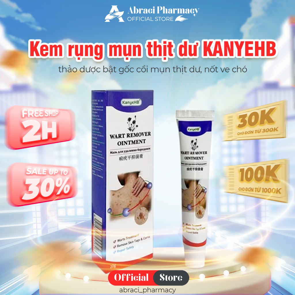 KANYEHB WART REMOVER OINTMENT Skin Acne and Freckles Removal Gel ...