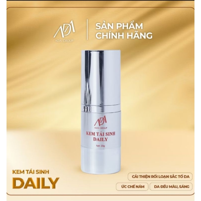 Daily ADA Group cream supports skinSlingshotning, whitening, and ...