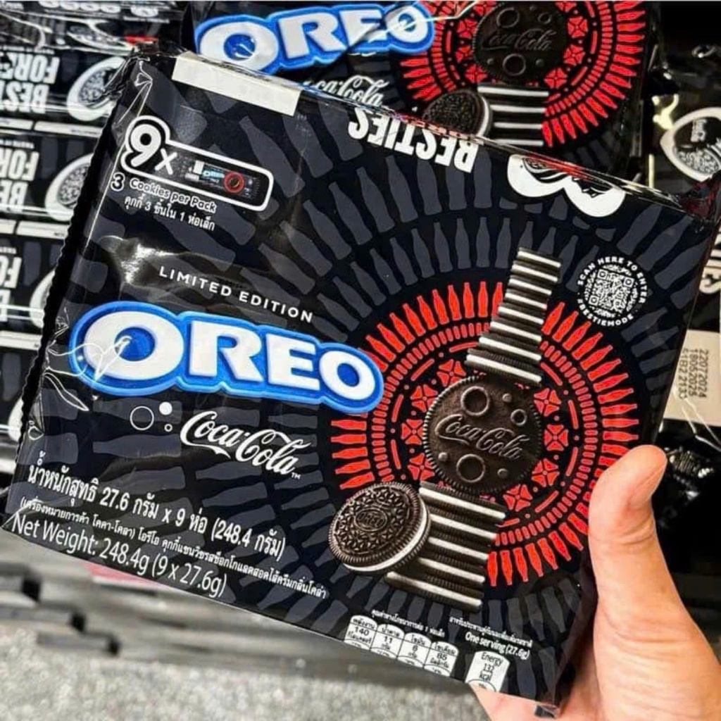Coca Cola Oreo Chocolate Cookies 284g Thailand [Limited Edition ...